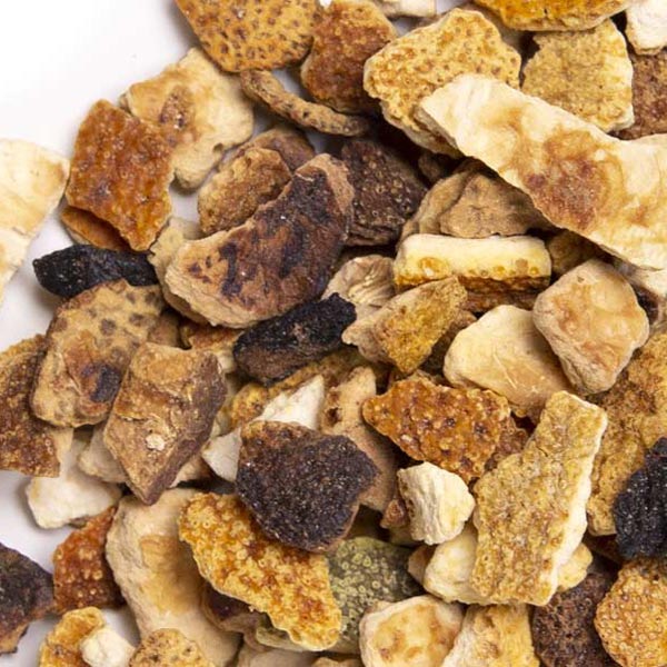 Bulk Orange Peel Small Cut Organic | Monterey Bay Herb Co